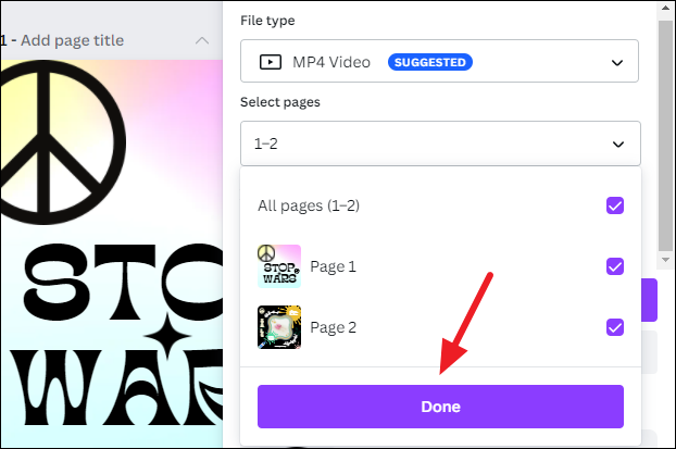 How to Download a Picture or Design from Canva