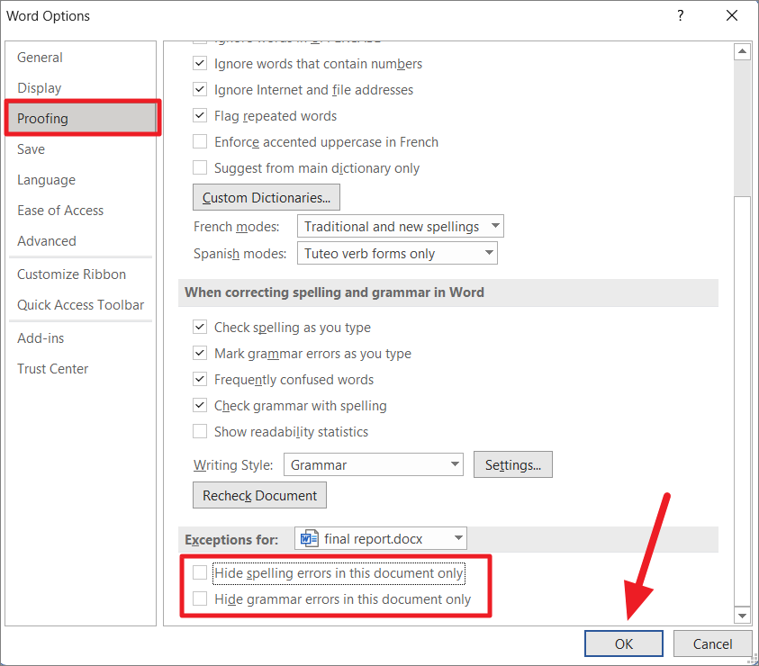 How to Fix Microsoft Word Spell Check Not Working Issue