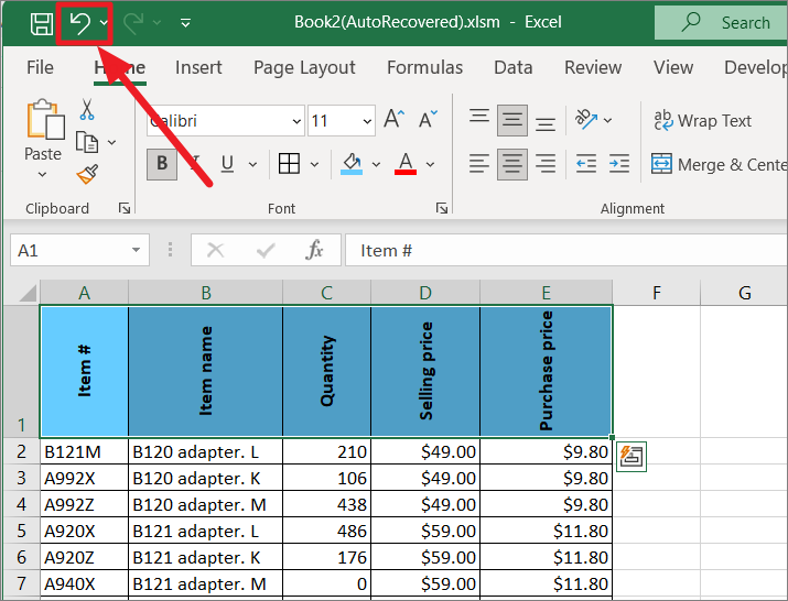 How to Rotate Text in Excel