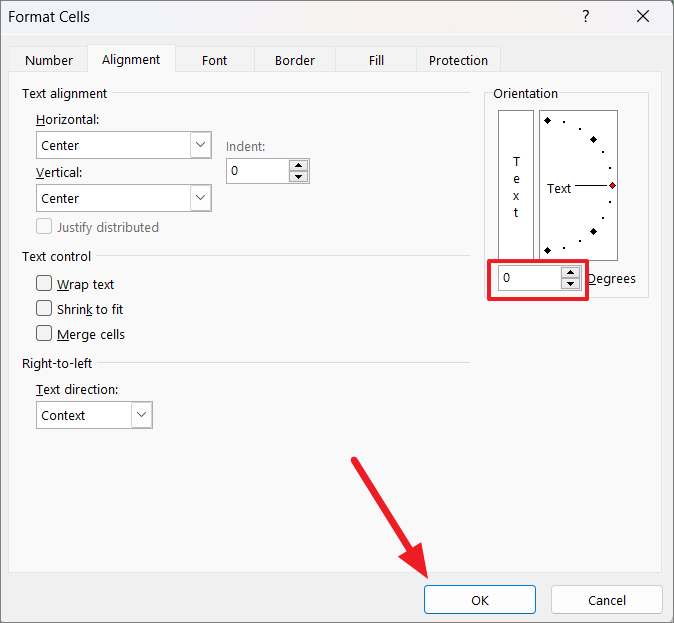 How to Rotate Text in Excel