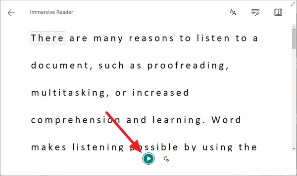 How to Use Microsoft Word Read Aloud Feature