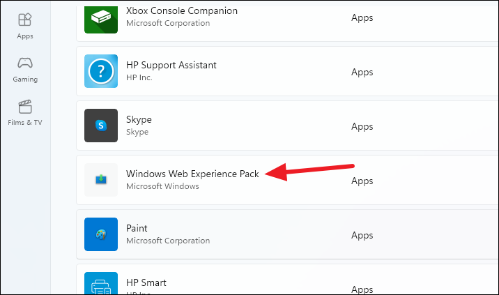 What is Windows Web Experience Pack and How to Update it
