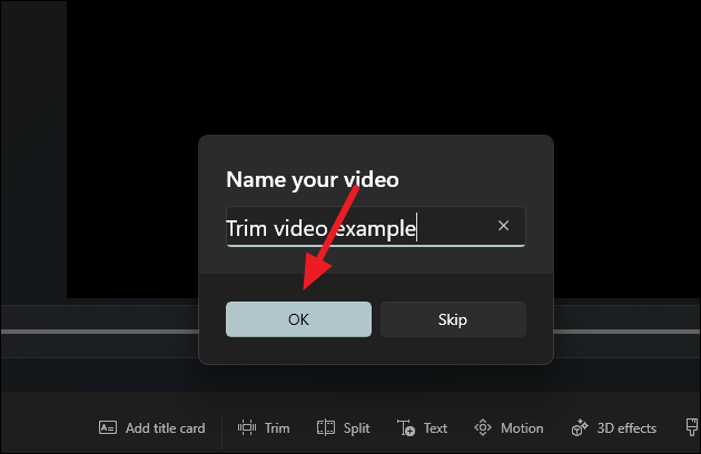 How to Trim or Crop a Video on Windows 11