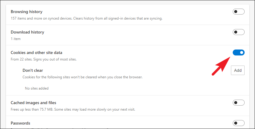 How to Delete Cookies on a Windows 11 PC