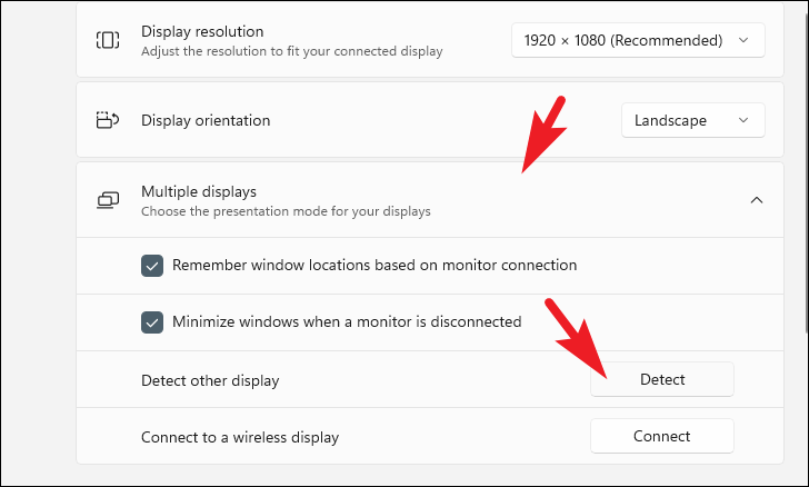 How to Fix Second Monitor Not Detected on Windows 11