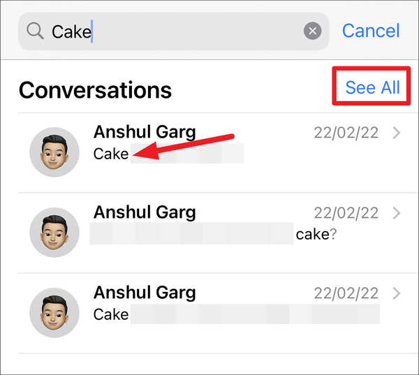 How to Search in iMessage on iPhone