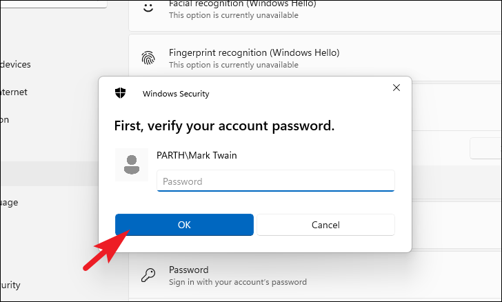 How to Set a Password on Windows 11
