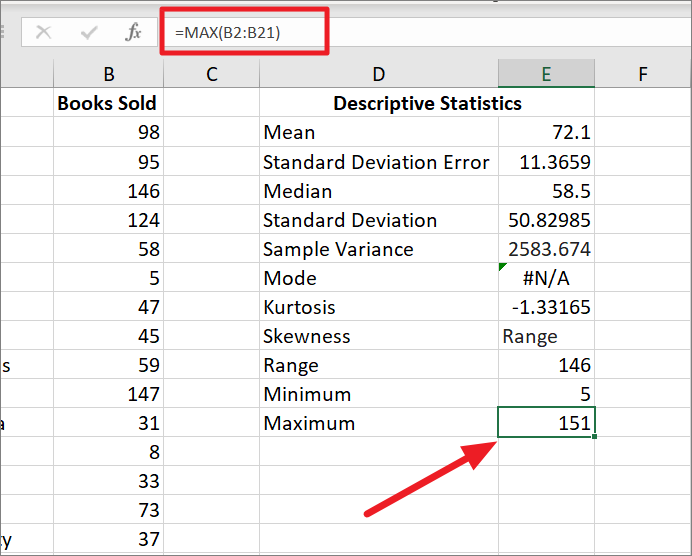 How to Use Descriptive Statistics in Excel
