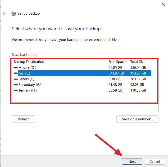 How to Backup Windows 11 to an External Drive