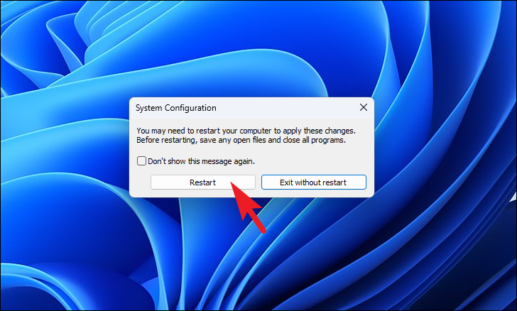 How to Exit Safe Mode on Windows 11