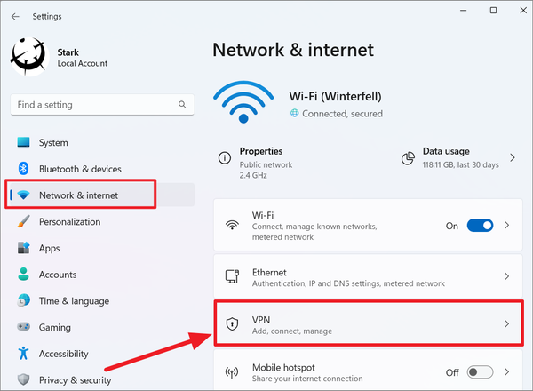 How to Manually Configure a VPN in Windows 11