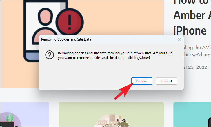 How to Clear Cookies for a Specific Website in Chrome, Edge, and Firefox