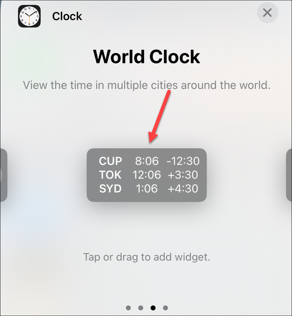 How to Change City in Clock Widget on iPhone Lock Screen