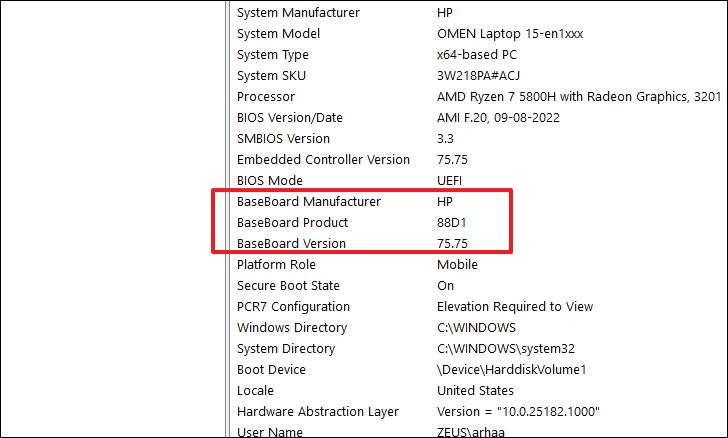 How to Find Out Your Motherboard Model in Windows 11