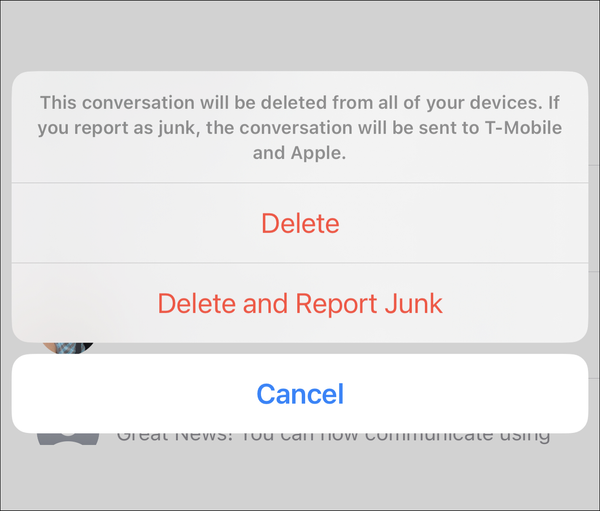 You Can’t Turn Off Report Junk on iPhone But Here’s How to Avoid ...