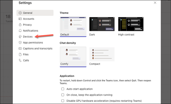 How to Change Teams Background When Not on a Call