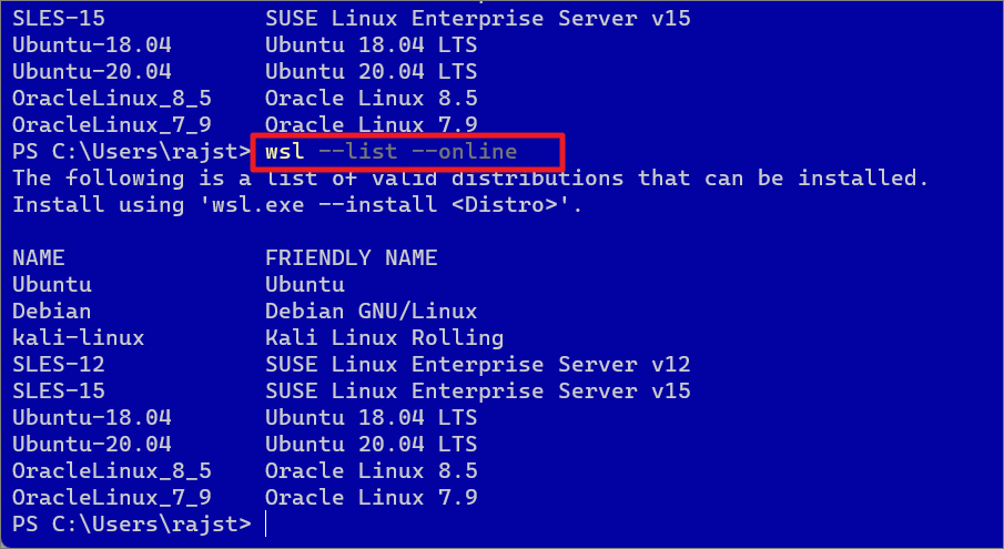 How to Use Linux Terminal in Windows 11