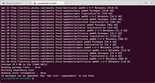 How to Use Linux Terminal in Windows 11