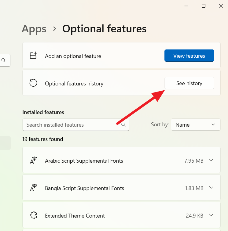 How to Install Optional Features in Windows 11