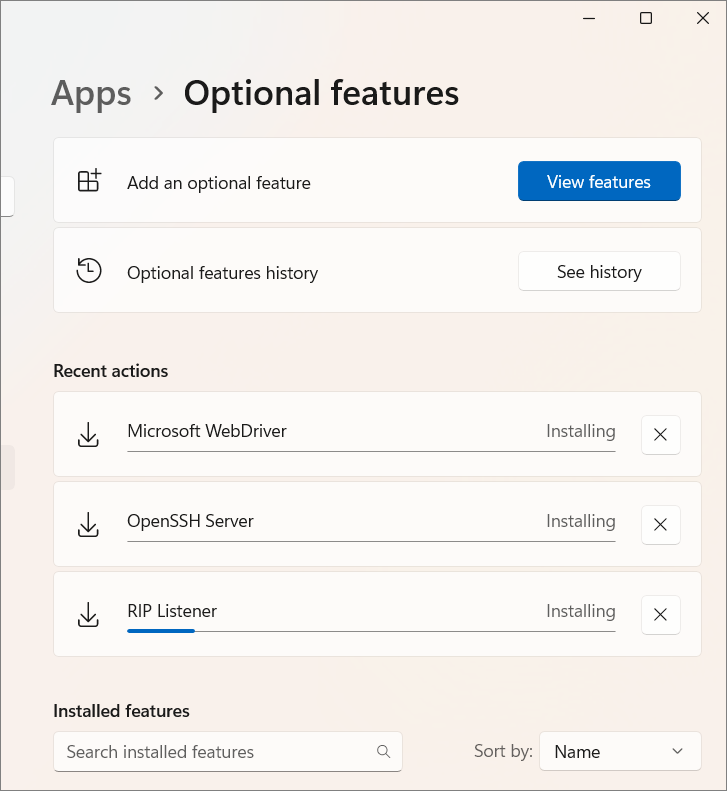 How to Install Optional Features in Windows 11