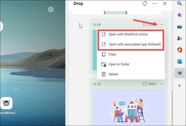 How to Share Files Using Microsoft Edge Drop Between All Your Devices