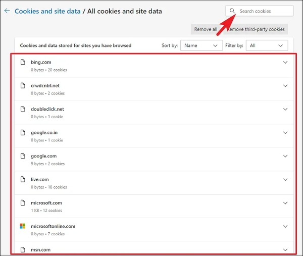How to Clear Cache and Cookies on Microsoft Edge