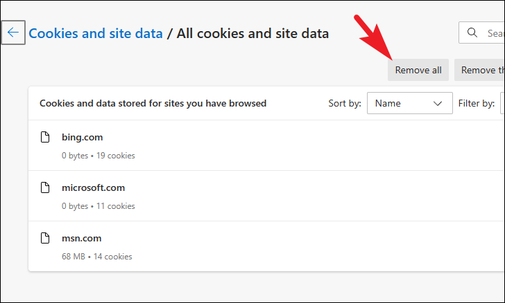 How to Clear Cache and Cookies on Microsoft Edge