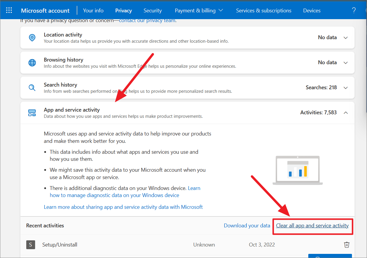 How to Clear Search History on Windows 11