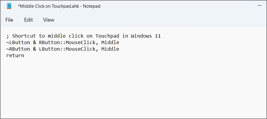 How to Middle Click on Laptop Touchpad in Windows 11