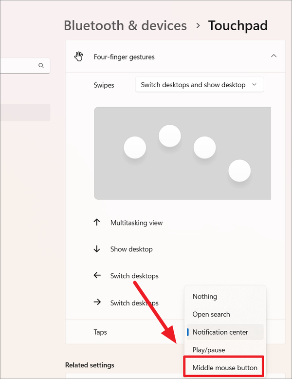 How to Middle Click on Laptop Touchpad in Windows 11