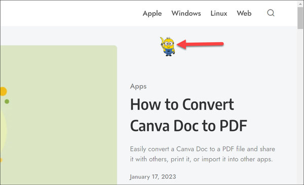 How to Get a Custom Cursor in Chrome