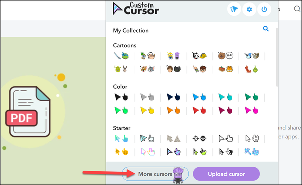 How to Get a Custom Cursor in Chrome