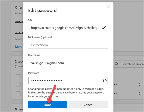 How to Use Microsoft Edge Password Manager
