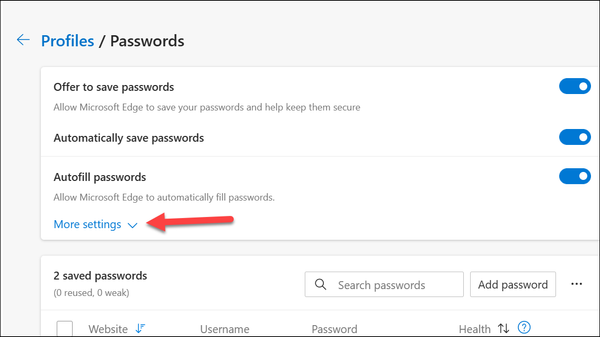 How to Use Microsoft Edge Password Manager