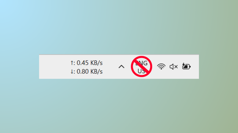 Disable Input Indicator Or Language Bar In Windows 11