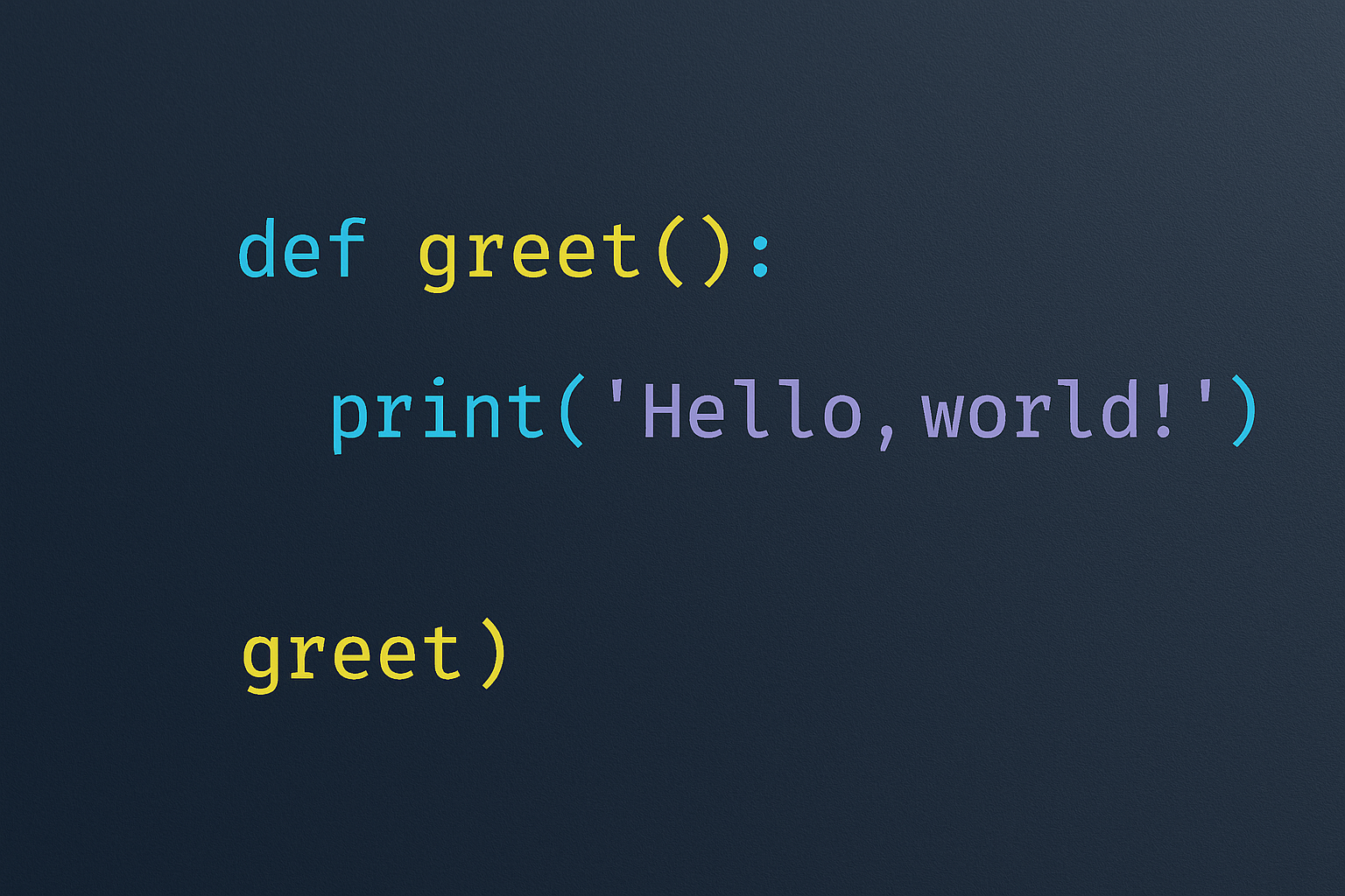 How To Call A Function In Python 2069