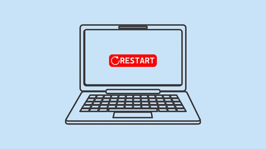 How to Restart Dell Laptop Using Keyboard