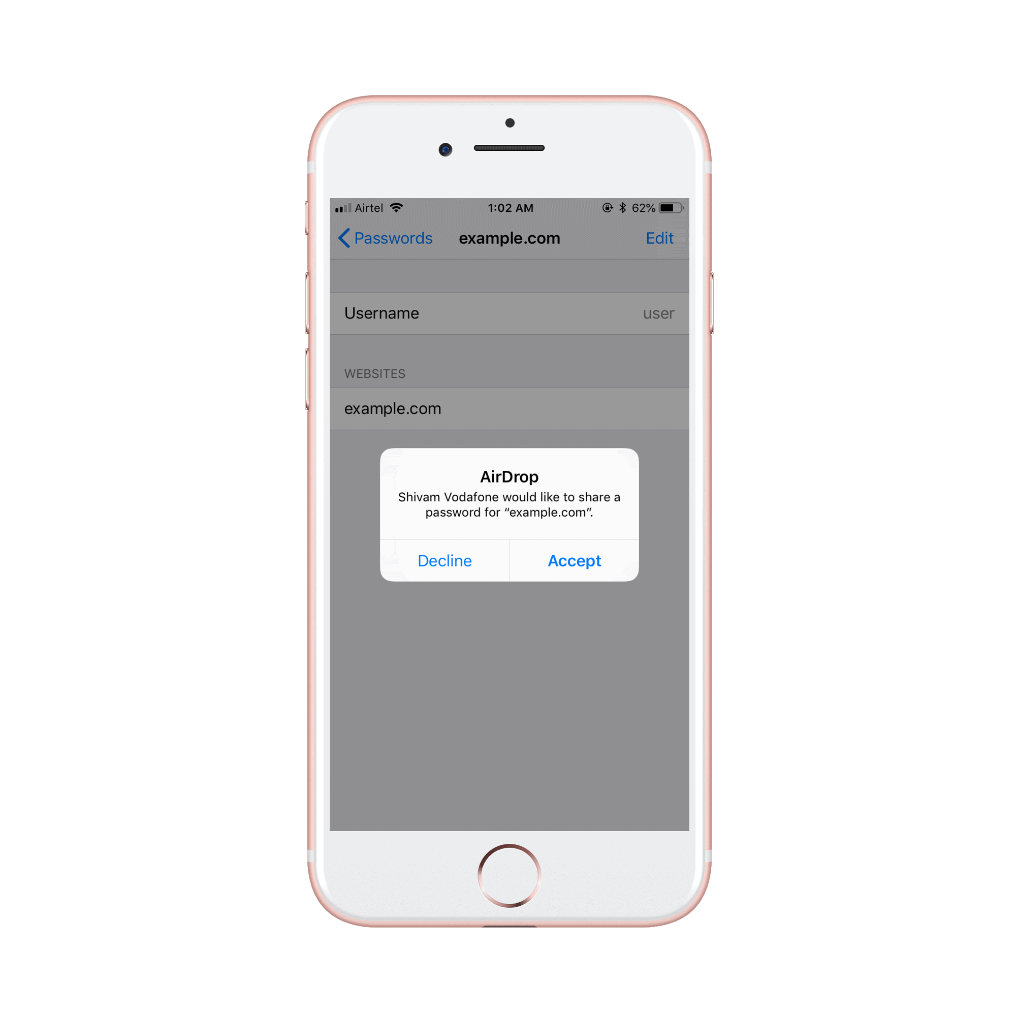 How to Share Passwords via AirDrop between iPhone, iPad and Mac [iOS 12]