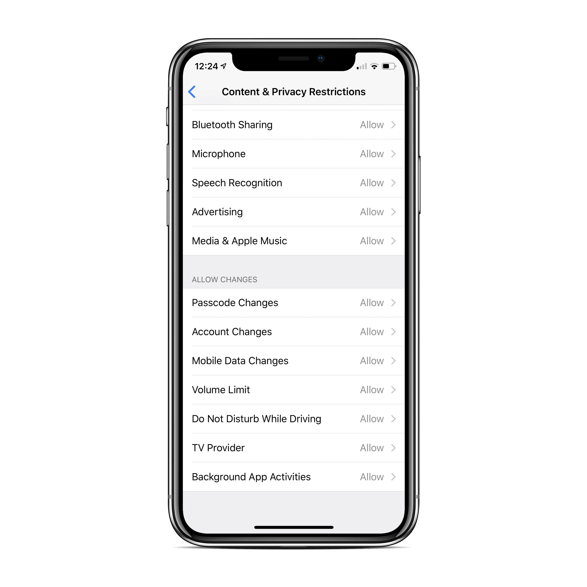 How to Use Content & Privacy Restrictions in iOS 12