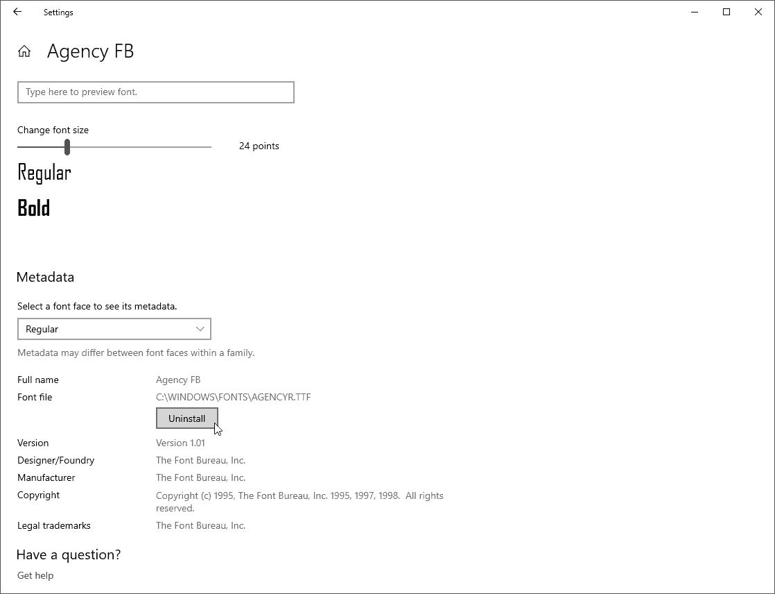 How to Install Fonts on Windows 10