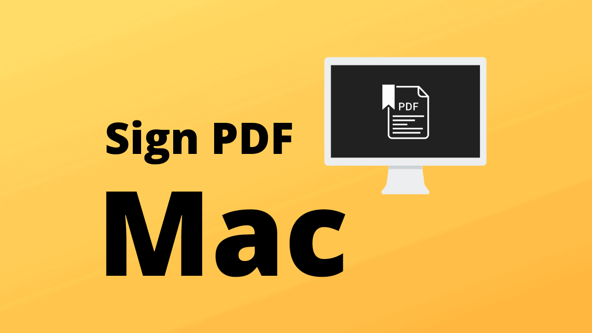 How To Sign A PDF On Mac