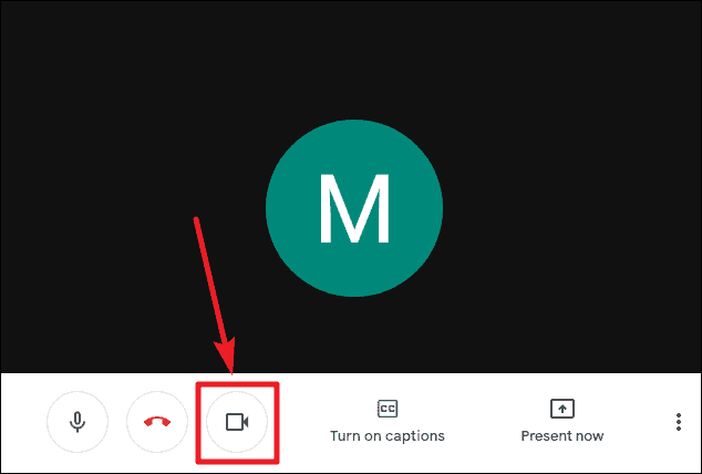 How To Turn Off Camera On Google Meet