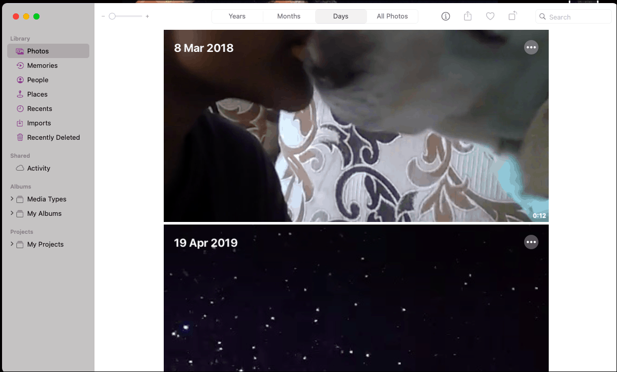 How to Add Filters to a Video on Mac using Photos App