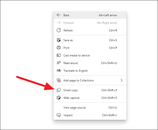 How To Use Smart Copy On Microsoft Edge
