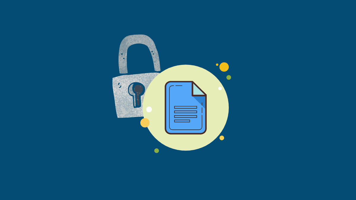 How To Lock A Google Sheet