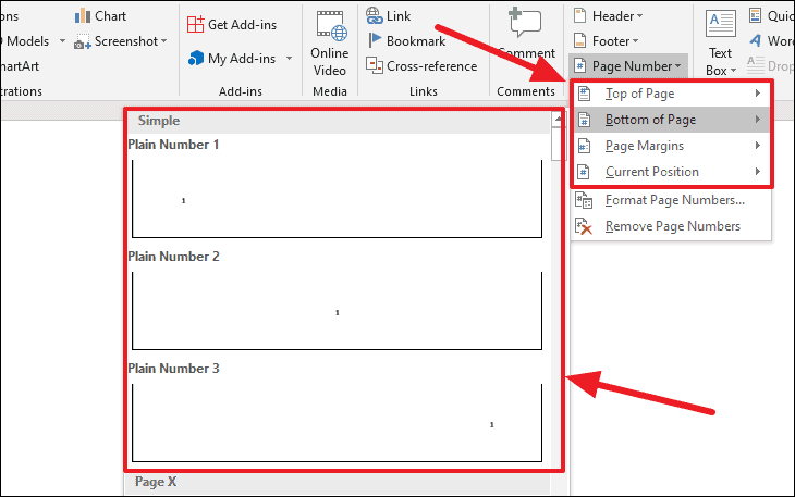 How To Add Page Numbers In Word