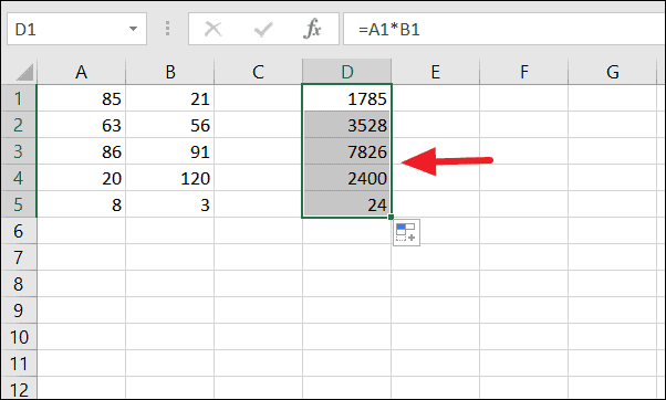 How To Multiply In Excel