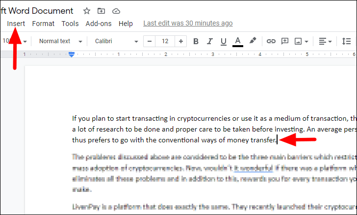 How To Add A Page On Google Docs