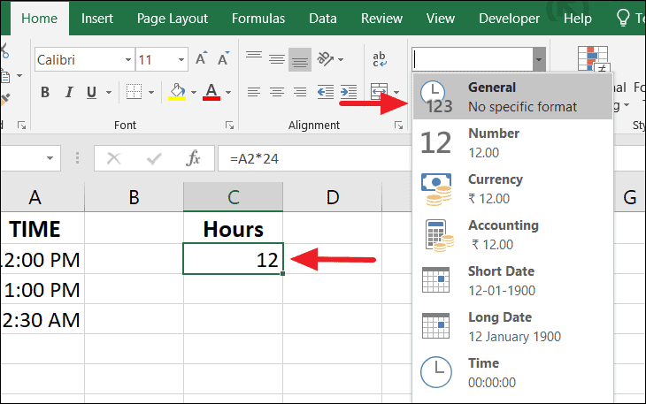How To Convert Time To Decimal In Excel