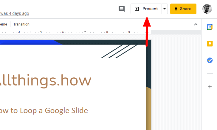 How To Loop A Google Slide